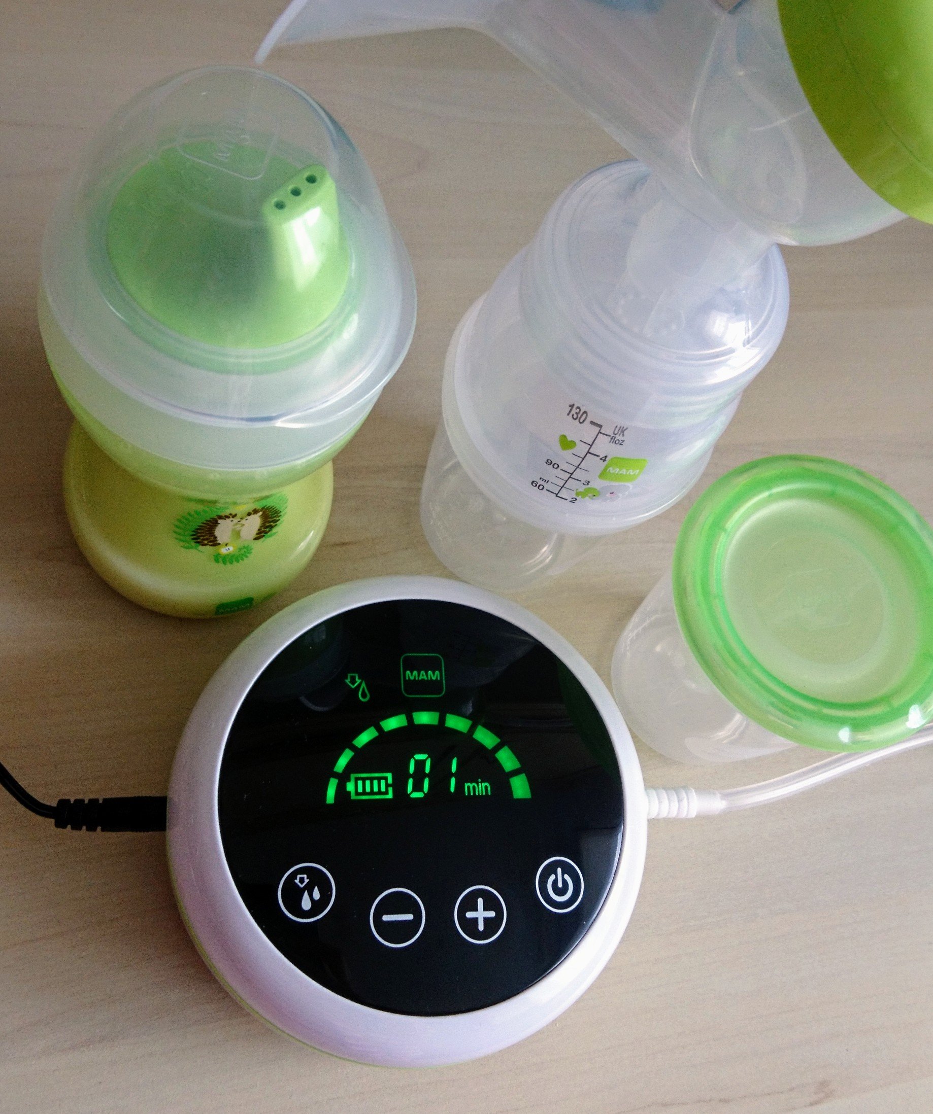 (AD) MAM 2 in 1 single breast pump (electric and manual) – Thrifty ...